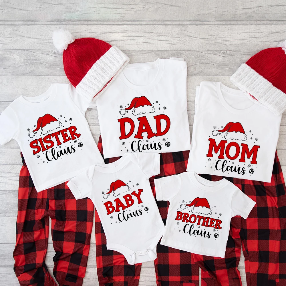 Family-Christmas-Matching-Clothes-Shirt-Xmas-Family-Togrther-Outfit ...