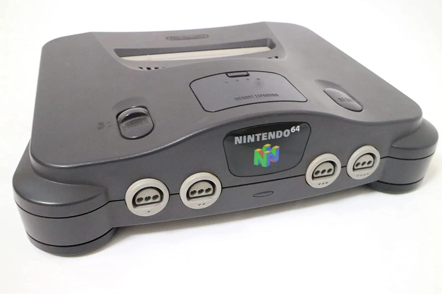 Retro Nintendo N64 Black Console 64 System Replacement Console Good ...