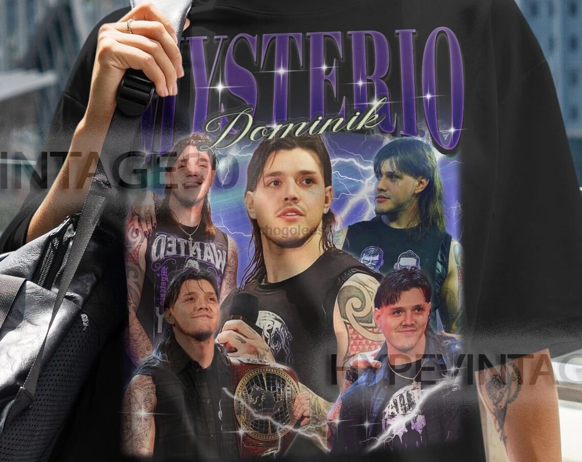 DOMINIK-MYSTERIO-Vintage-Dominik-Mysterio-Homage-Actor-Dominik-Mysterio ...