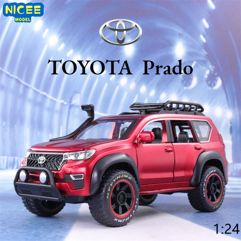 Toyota-Prado-SUV-Alloy-Car-Model-Diecast-Toy-Metal-Ve-culo-Off-Road ...