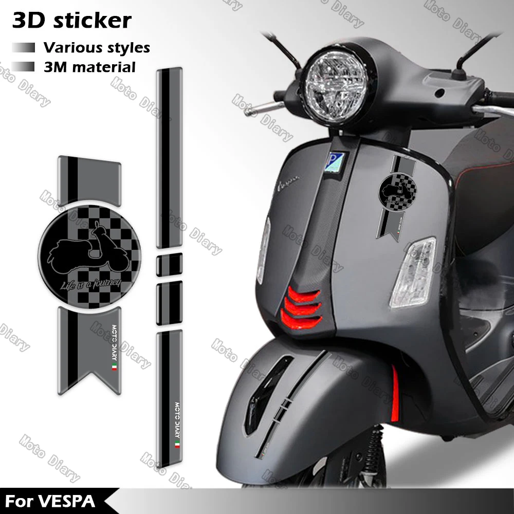 3D-VESPA-Sticker-Front-Fender-Retro-Side-Decals-Waterproof-For-vespa ...