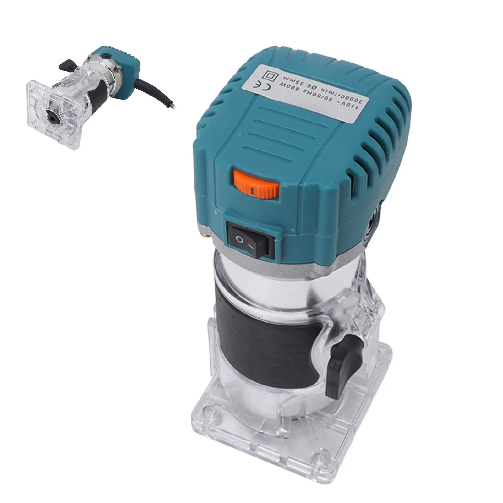 800W Elektromos Fa Útválasztó Szerszám Multifunkcionális Kézi Kompakt ...