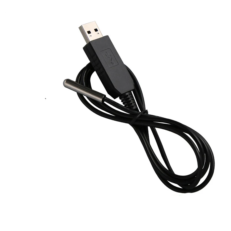 Impermeável Digital Usb Temperatura Sensor Ds18b20 Usb Sensor De ...