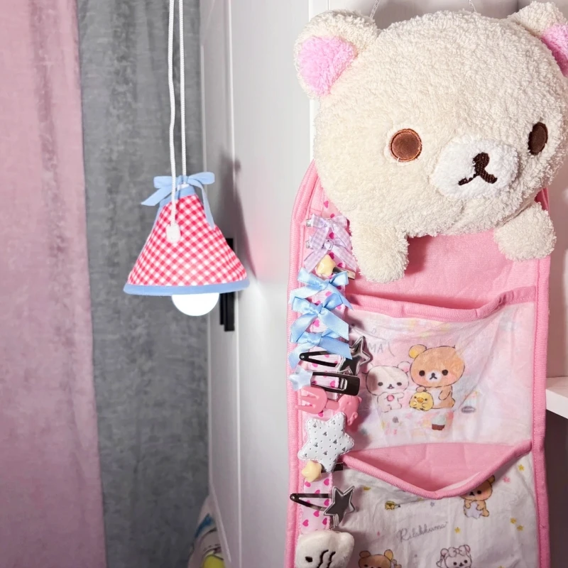 Kawaii-Rilakkuma-Hanging-Multi-Layer-Storage-Bag-Jewelry-Miscellaneous ...