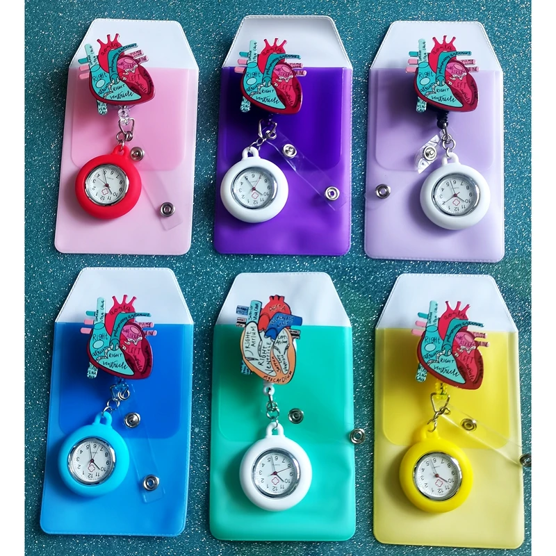 pins-for-nurses-Anatomical-Heart-Diagram-Retractable-Badge-Reel ...