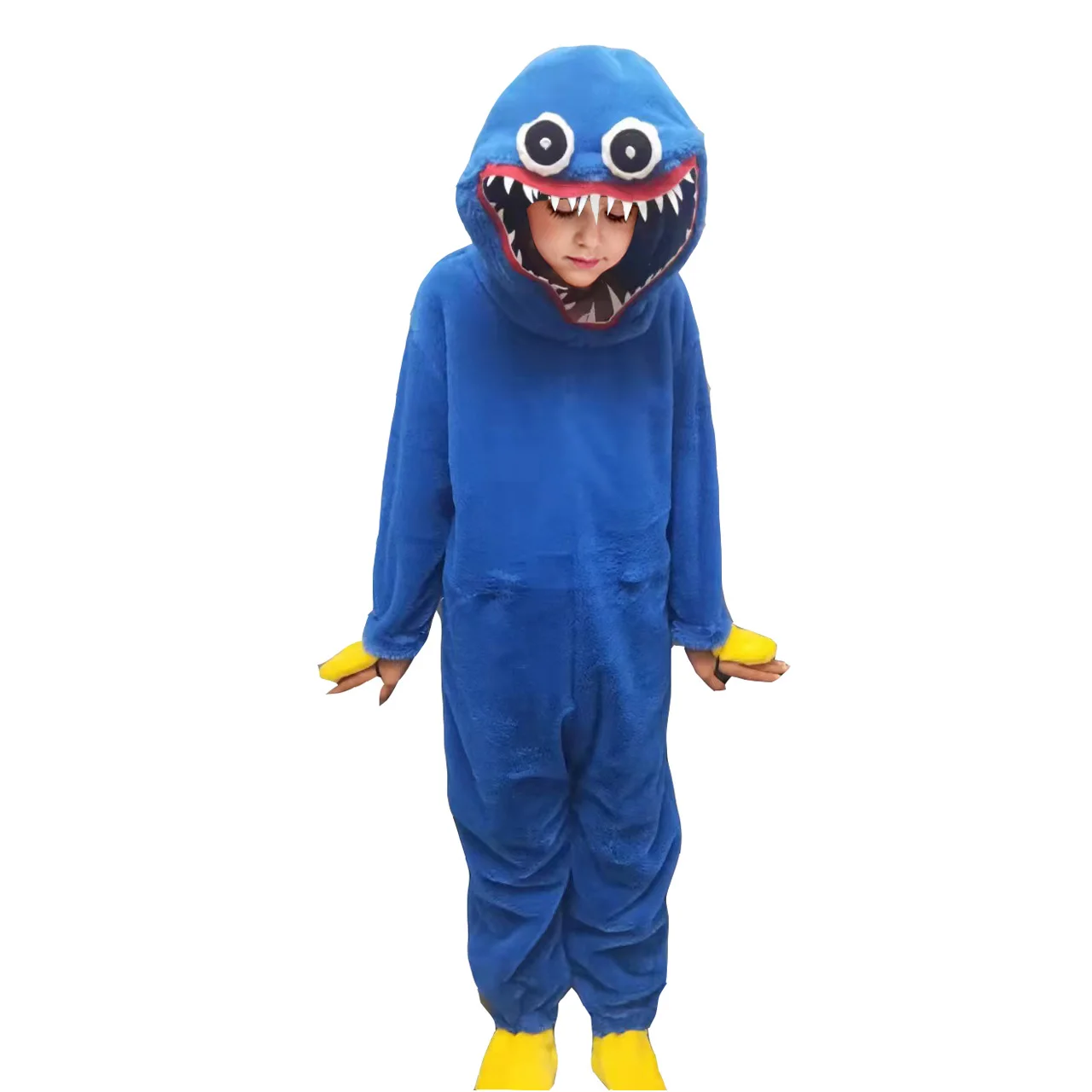 Kids-Kigurumi-Pajamas-Huggie-Cosplay-Costume-Anime-Plush-Onesie-For ...