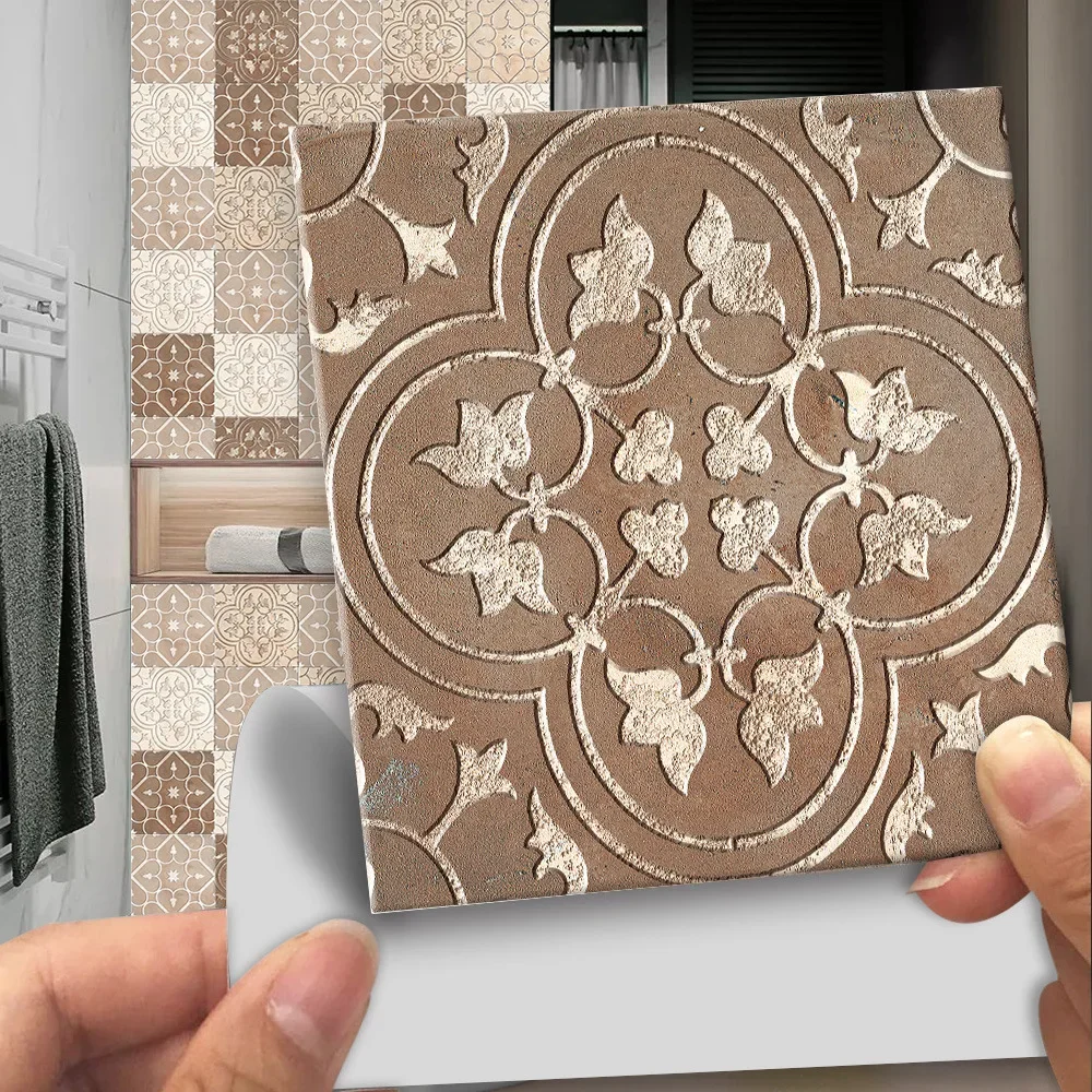 10pcs-American-brick-patterned-frosted-tile-paste-simulation-wall-tile ...