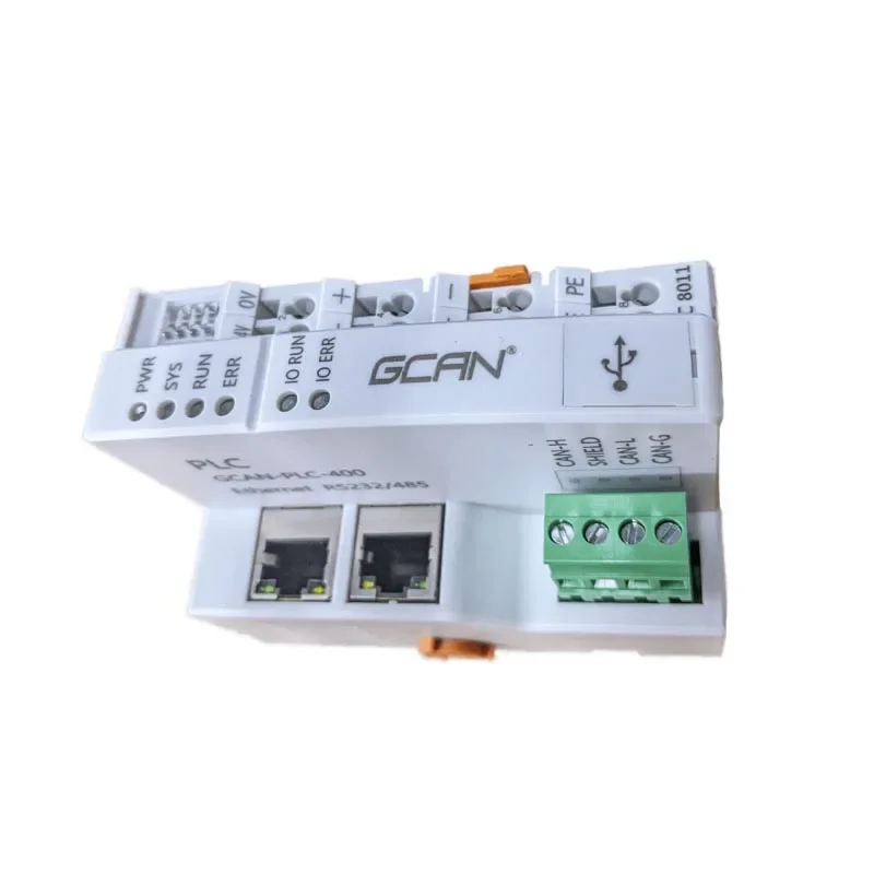 GCAN-PLC-400 PLC Programming Controller With Ethernet Interface Analog ...