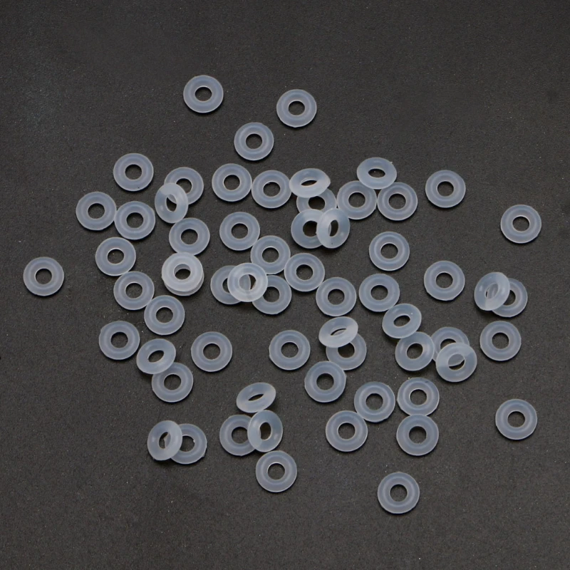 Rubber Stopper Rings Silicone Beads Fit European Charm Bracelet Beads ...