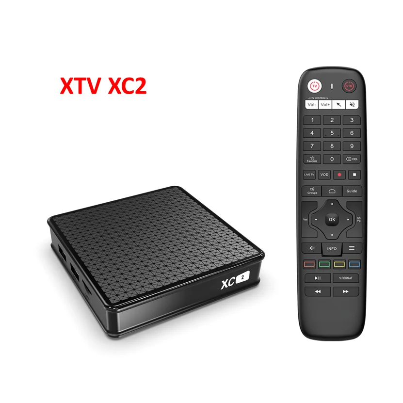TV box With Android 10 XTV XC2 2GB 16GB Daul WIFI Support Xtream UI ...