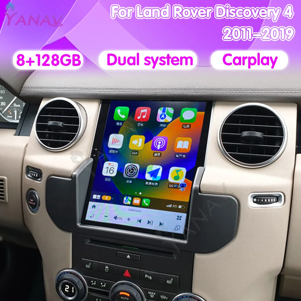 Android-11-8G-128GB-Car-radio-audio-For-Land-Rover-Discovery-4-LR4-2009 ...