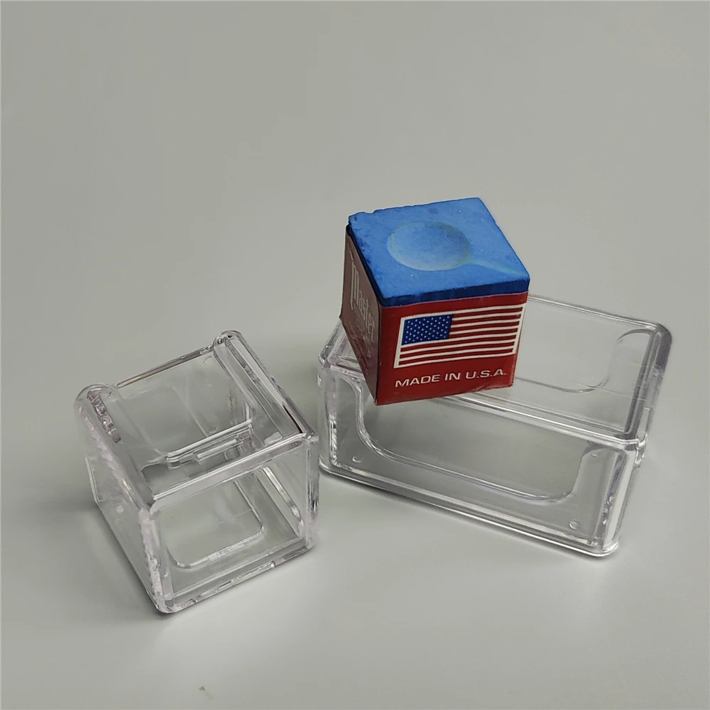 Billiard-Chalk-Storage-Plastic-acrylic-Box-Carom-Pool-1-Standard-Chalk ...