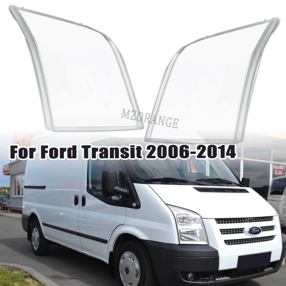 Tampa-do-Farol-Transparente-para-Ford-Transit-Quadro-de-Luz-de-Nevoeiro ...