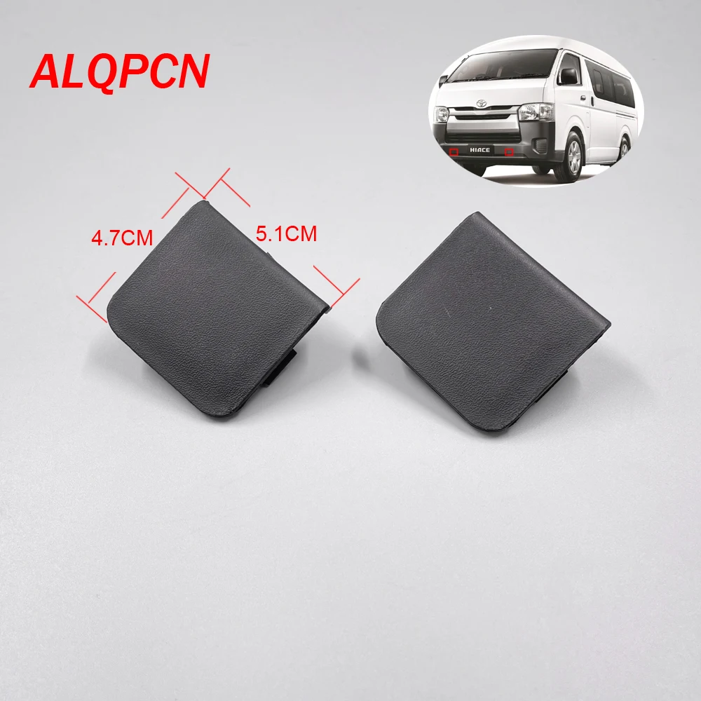 1 Pair Left & Right Front Bumper Tow Hook Cover for 2015-2020 Toyota ...