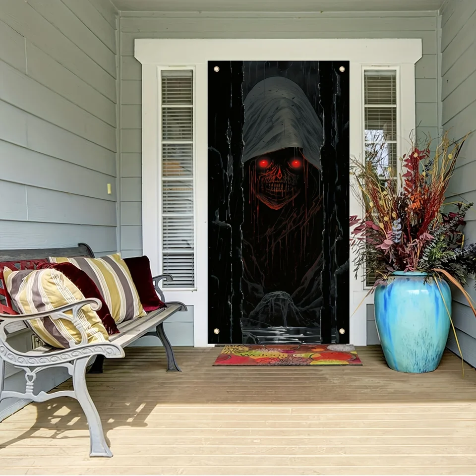 Scary Front Door Cover