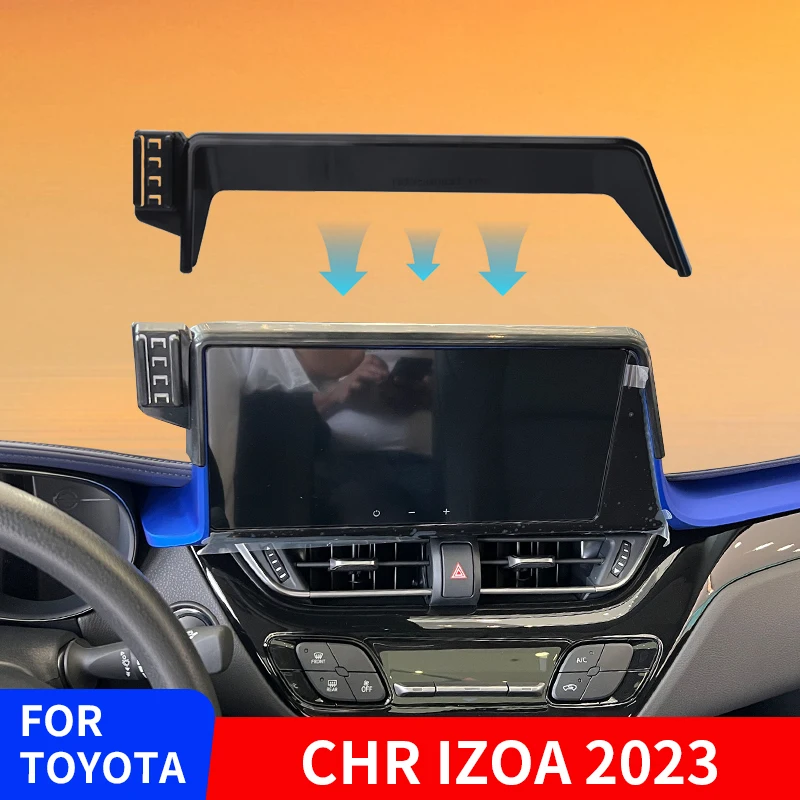 Car Phone Holder Special Fixed Bracket For Toyota CHR C-HR CH R IZOA ...
