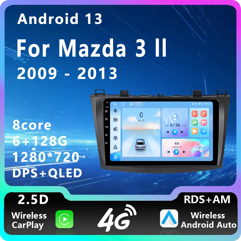 Car-Radio-Multimedia-Player-For-Mazda-3-II-For-Mazda3-BL-2009-2013 ...