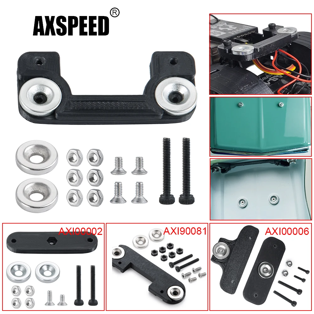 Axspeed Magnet Car Body Shell Column Post Mount For Axial Scx24 90081 ...