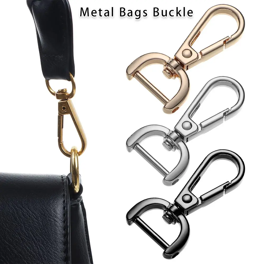 Detachable Metal Bag Strap Buckles Snap Hook Trigger Clips for Leather ...