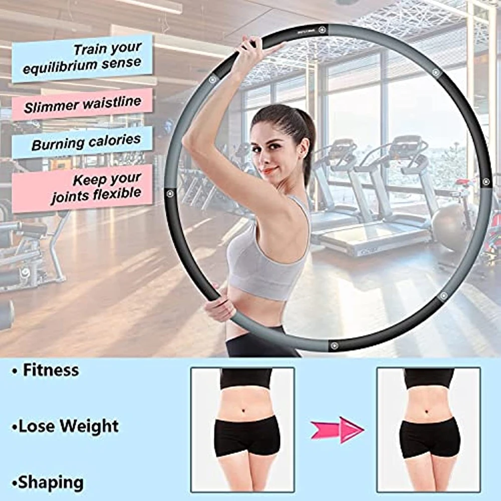 Removable-Yoga-Slimming-Hoop-Massage-Foam-Adult-Weight-Loss-Training ...