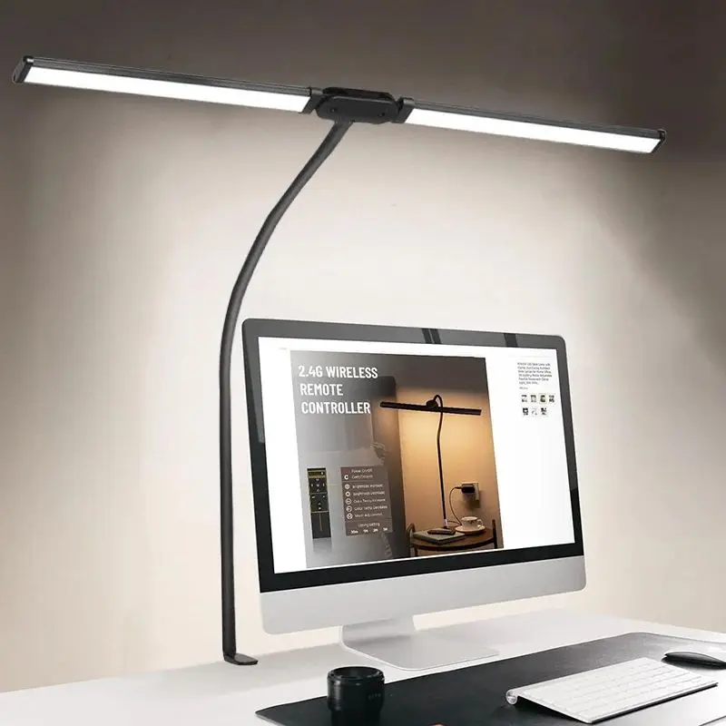 LED-Desk-Lamp-with-Clamp-Swing-Arm-Desk-Lamps-Eye-Caring-Dimmable-Desk ...