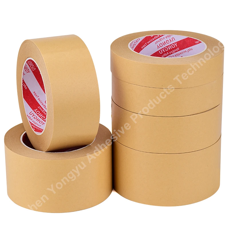 50m-Roll-Decor-Duct-Tape-Sealing-Reinforced-Gummed-Self-Adhesive-Kraft ...
