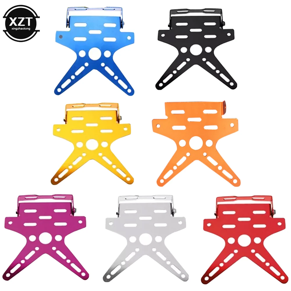 Alloy Universal Motorcycle License Plate Holder Mounting Bracket ...