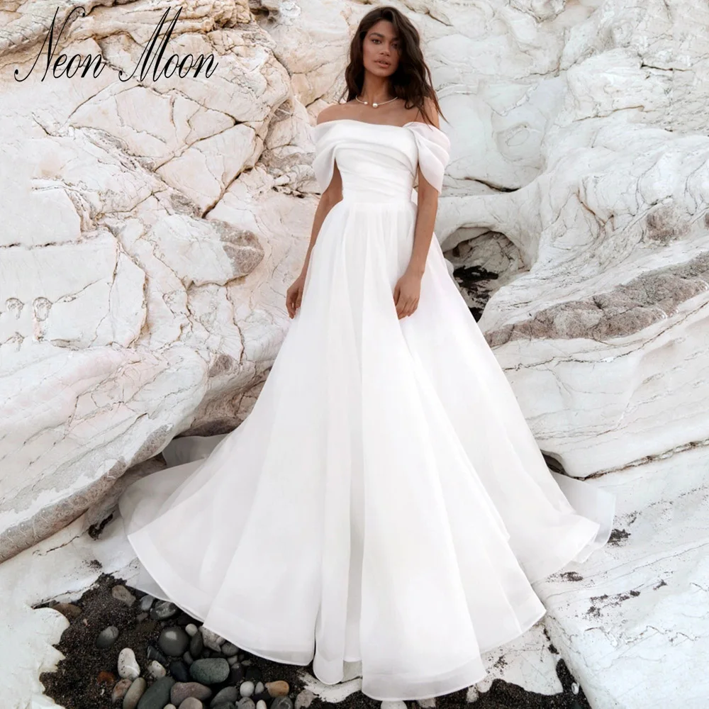 A Line Wedding Dresses With Lace