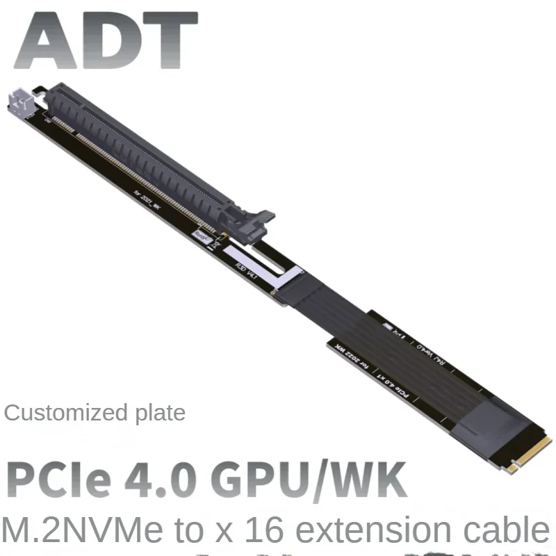 ADT M.2 NVMe to PCI-E 4.0x16 Video Card Extension Compatible with A ...