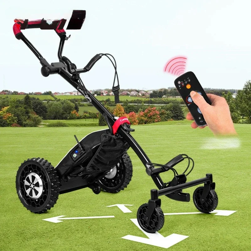PGM-QC008-smart-automatic-AI-golf-trolley-remote-control-electric-golf ...