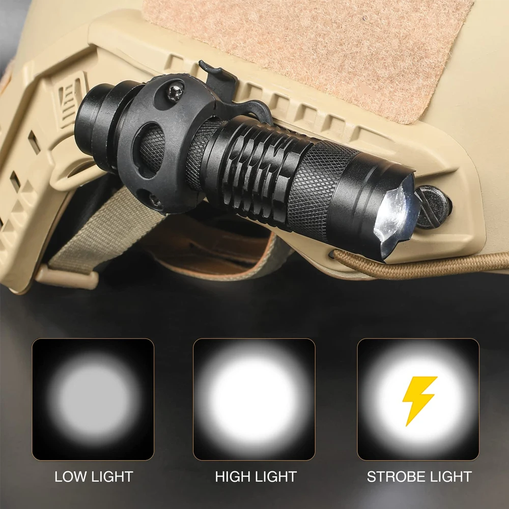 Tactical-Fast-Helmet-Light-Tactical-Flashlight-Survival-Safety-Lamp ...