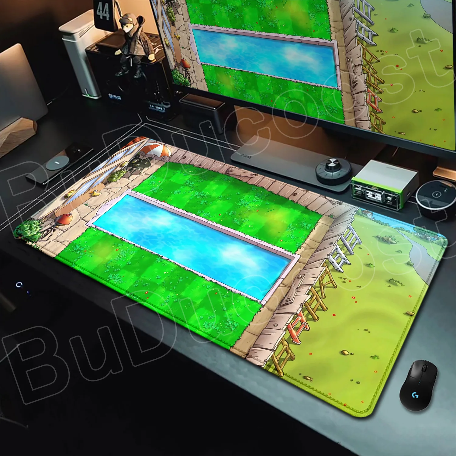 HD Printing Classic Plants Vs. Zombies All Scenes Mouse Pad Large ...