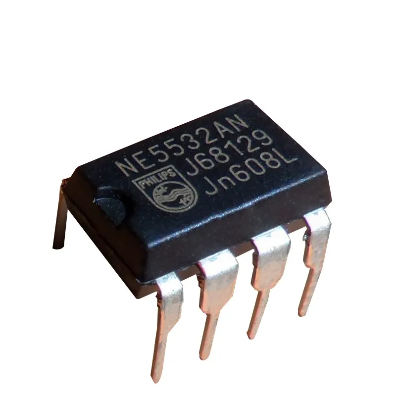 2 piece NE5532AN NE5532 DIP 8 Double Op Amp New Original Audio Operational Amplifier For Pre amp ...