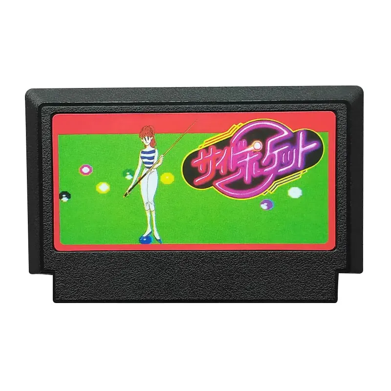 Side-Pocket-8-Bit-Game-Cartridge-For-60-Pin-TV-Game-Console-Japanese ...