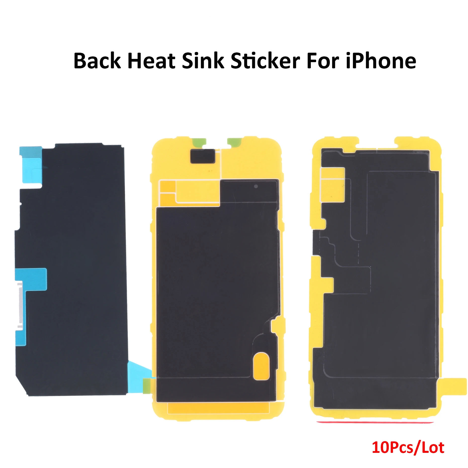 10PCS Back Heat Sink Sticker for iPhone 15 14 16 Pro Max 14Plus 13 Mini ...