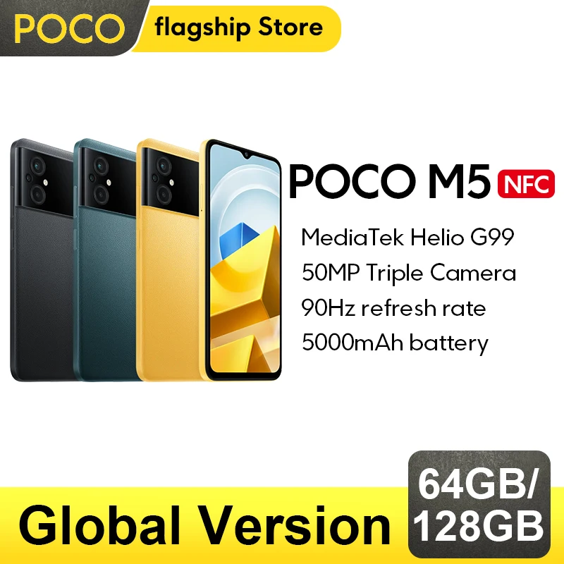 POCO-Smartphone-M5-versi-n-Global-64GB-128GB-MTK-G99-ocho-n-cleos ...