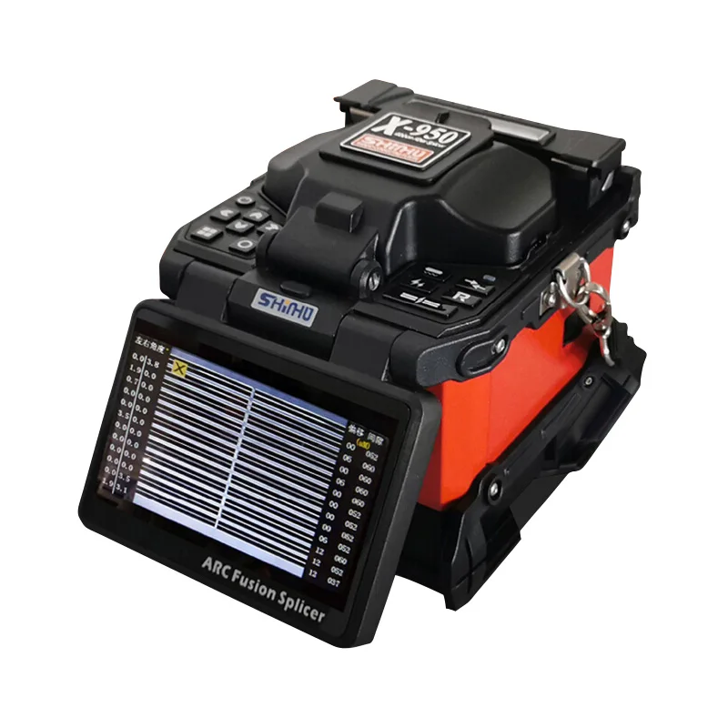 Shinho X950 V Groove Fiber Ribbon Fusion Splicer View X-950 SM&MM Mass ...