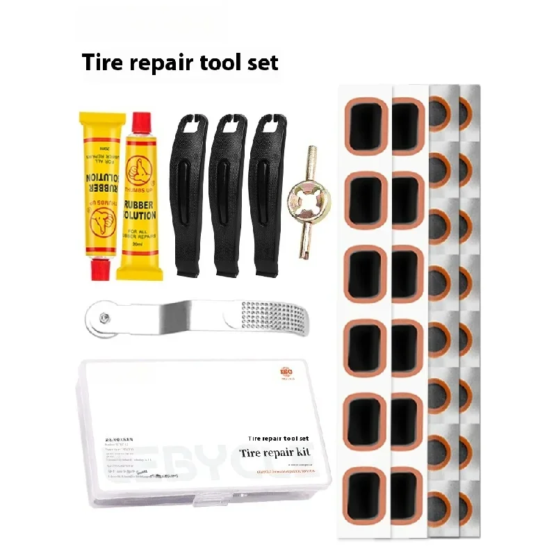 Bicycle-Tire-Repair-Kits-Tools-Cycling-Inner-Tube-Patching-Tyre-Filler ...