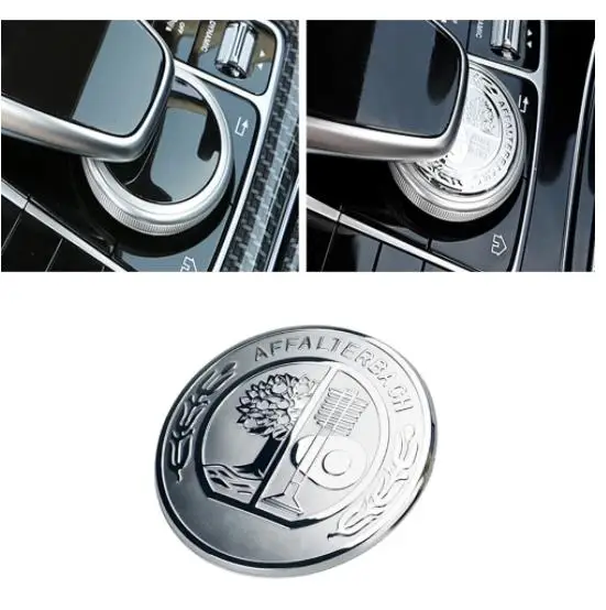 47mm Multimedia Sticker For Mercedes Benz AMG W212 W213 W205 W177 W204 ...