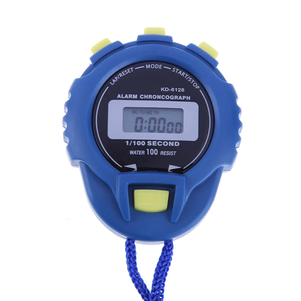 Lcd Chronograph Digital Timer Stopwatch Sport Counter Megalometer Watch ...
