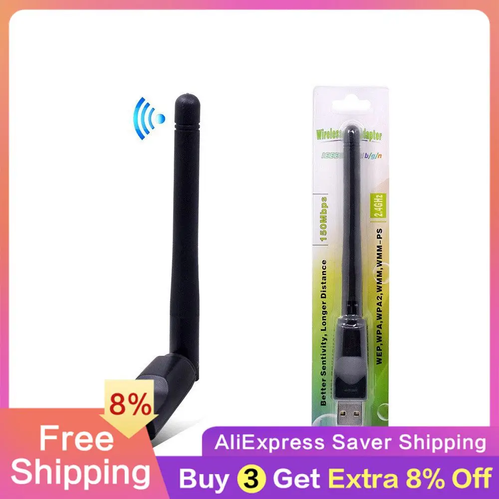 Mini Usb Wifi Adapter Multi System Compatibility Simulate Ap Function ...