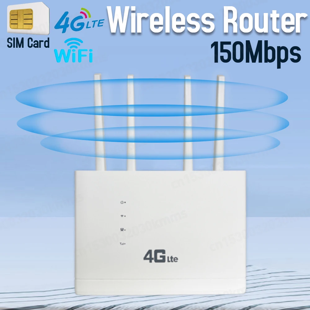 4G-LTE-WIFI-Router-150Mbps-4-External-Antennas-Power-Signal-Booster ...