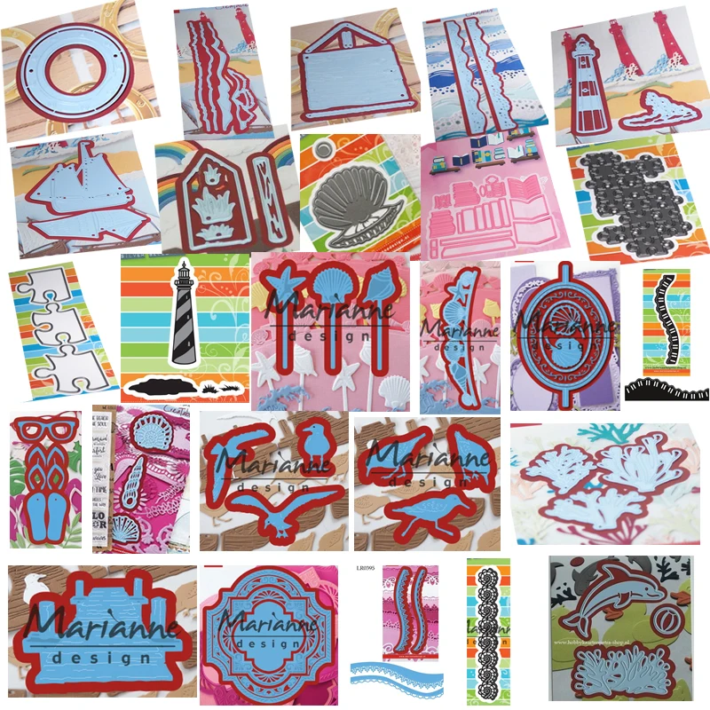 Design Metal Cutting Dies For Making Decorative Diy Scrapbook Practice Photo Album Process Craft