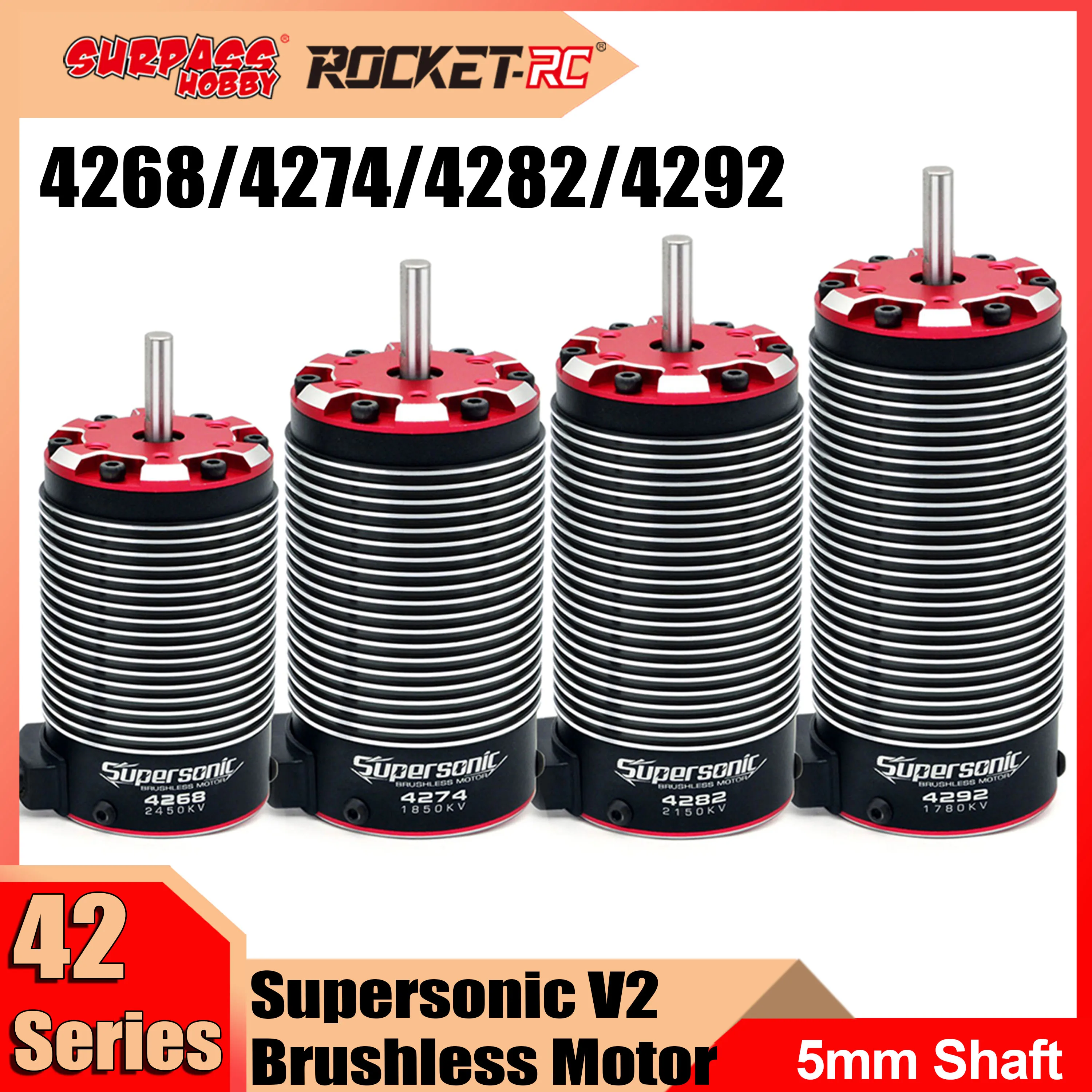 Surpass-Hobby-Rocket-Supersonic-V2-Brushless-Motor-4268-4274-4282-4292 ...