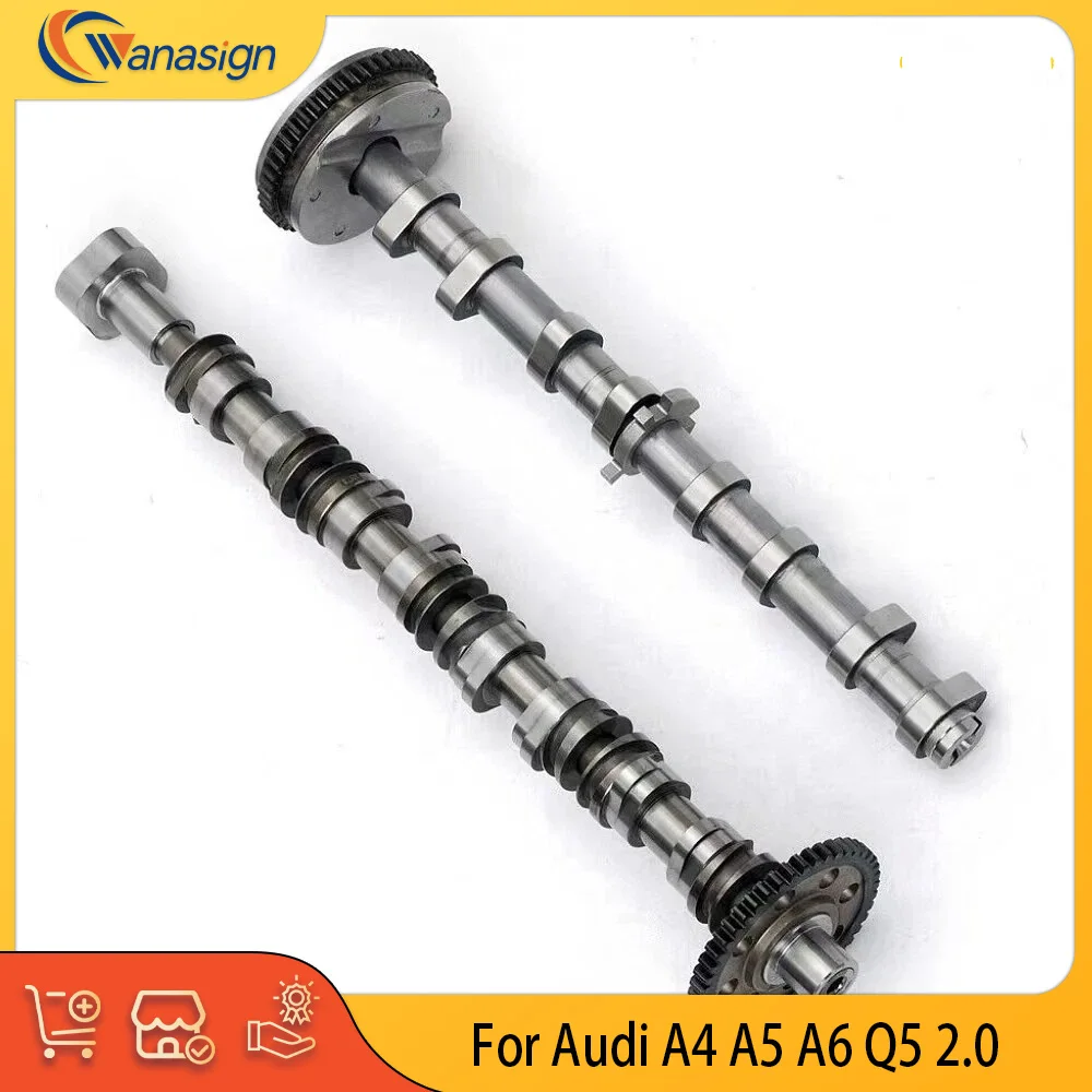 Engine Parts Rebuild Camshaft Set Fit 2.0 L L4 Gas TFSI CAE CDN For ...