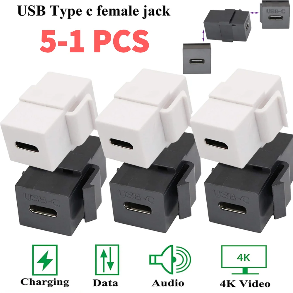 USB 3.1 Type C Keystone Jack Support Charging Data Synchronization ...