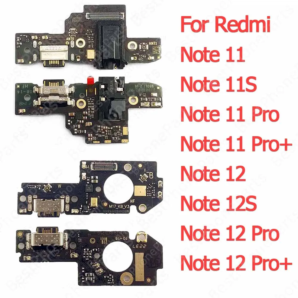 For-Xiaomi-Redmi-Note-12-Pro-5G-12S-11-Pro-Plus-11S-Charging-Port ...