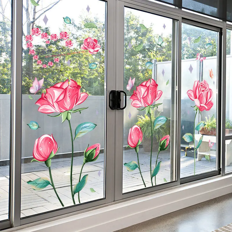 Glass Door Sticker Design