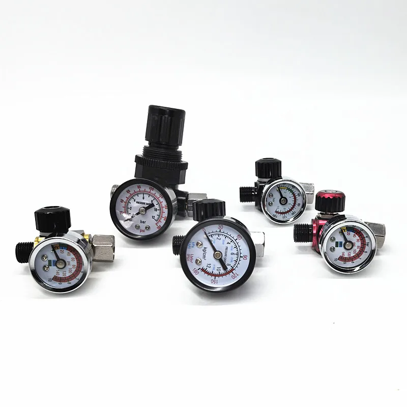 Spray Gun Air Regulator Adjustable Spray Paint Gun Regulator Air ...