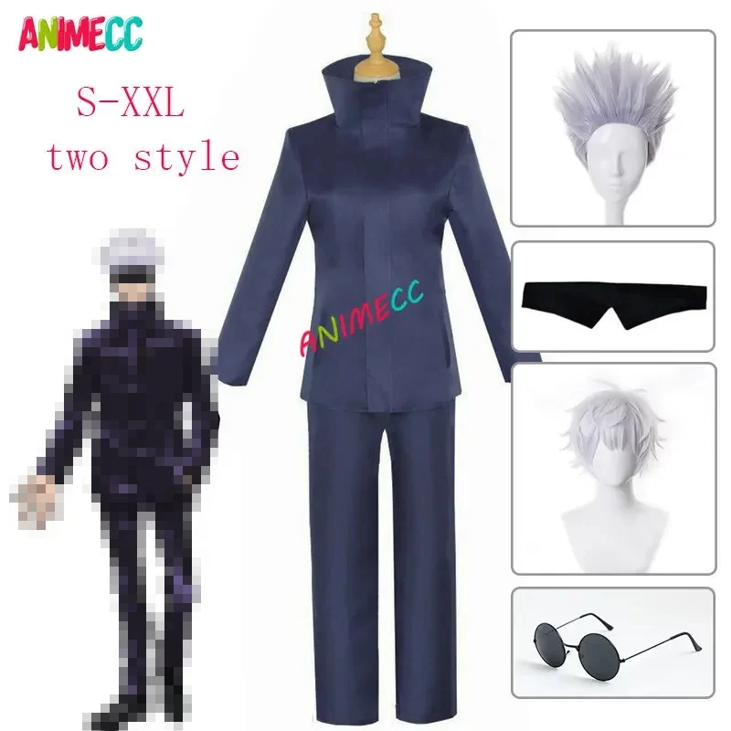 Stokta-ANIMECC-S-2XL-Gojo-Satoru-Cosplay-kost-mleri-peruk-siperli-i-g ...